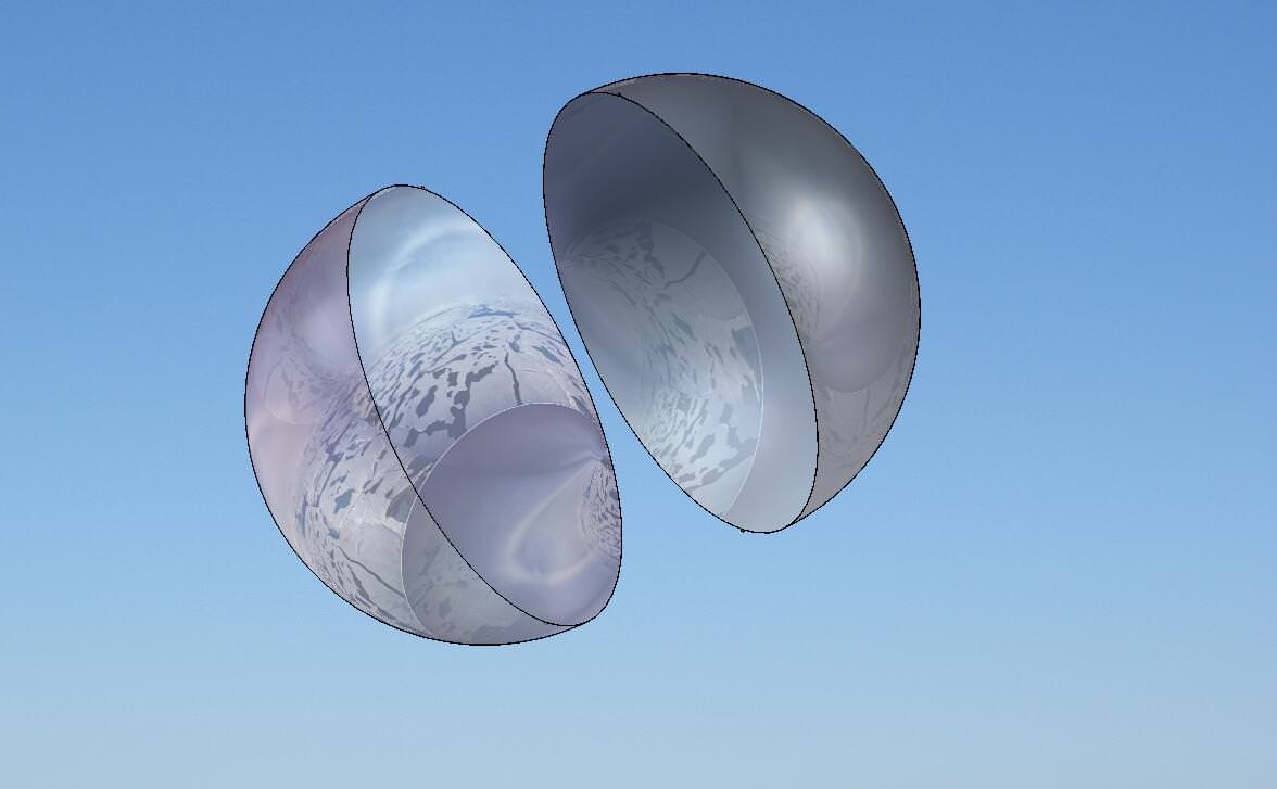 Sphere with textures free 3D model | CGTrader