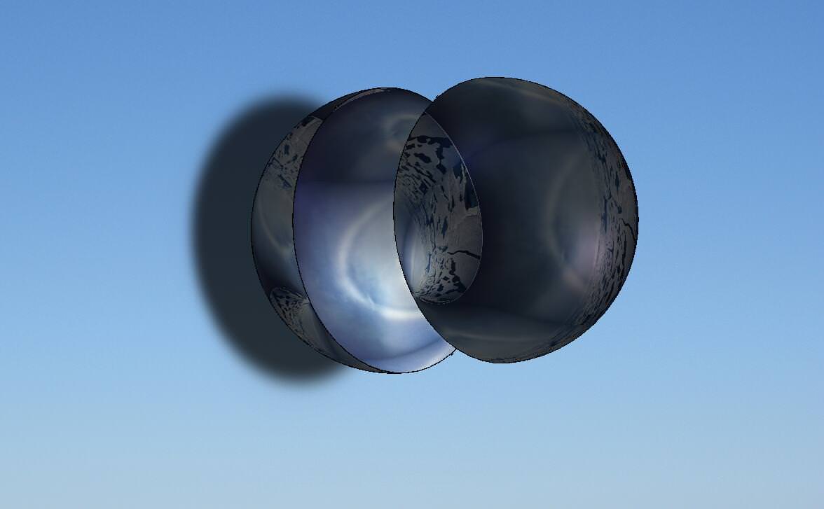 Sphere with textures free 3D model | CGTrader