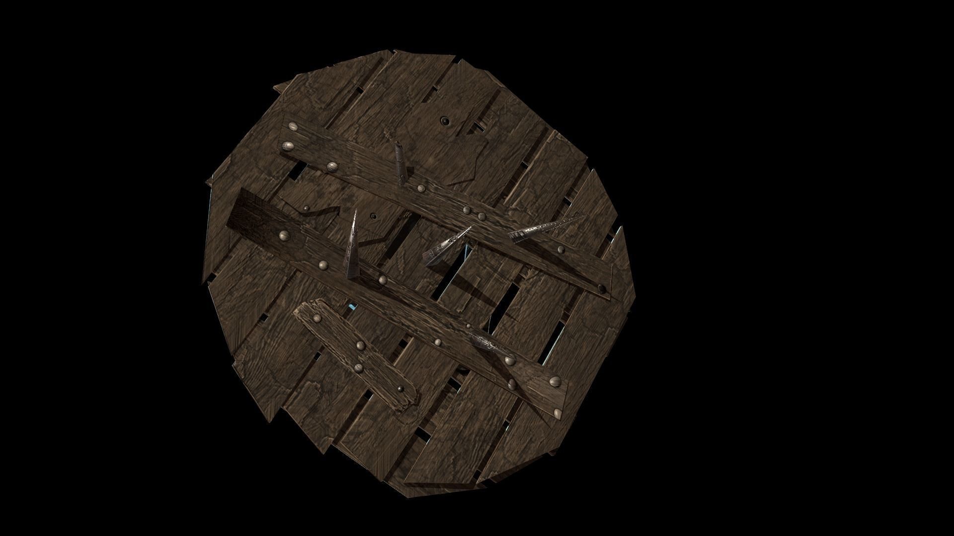 3D model Orc Set of fantasy shields VR / AR / low-poly | CGTrader