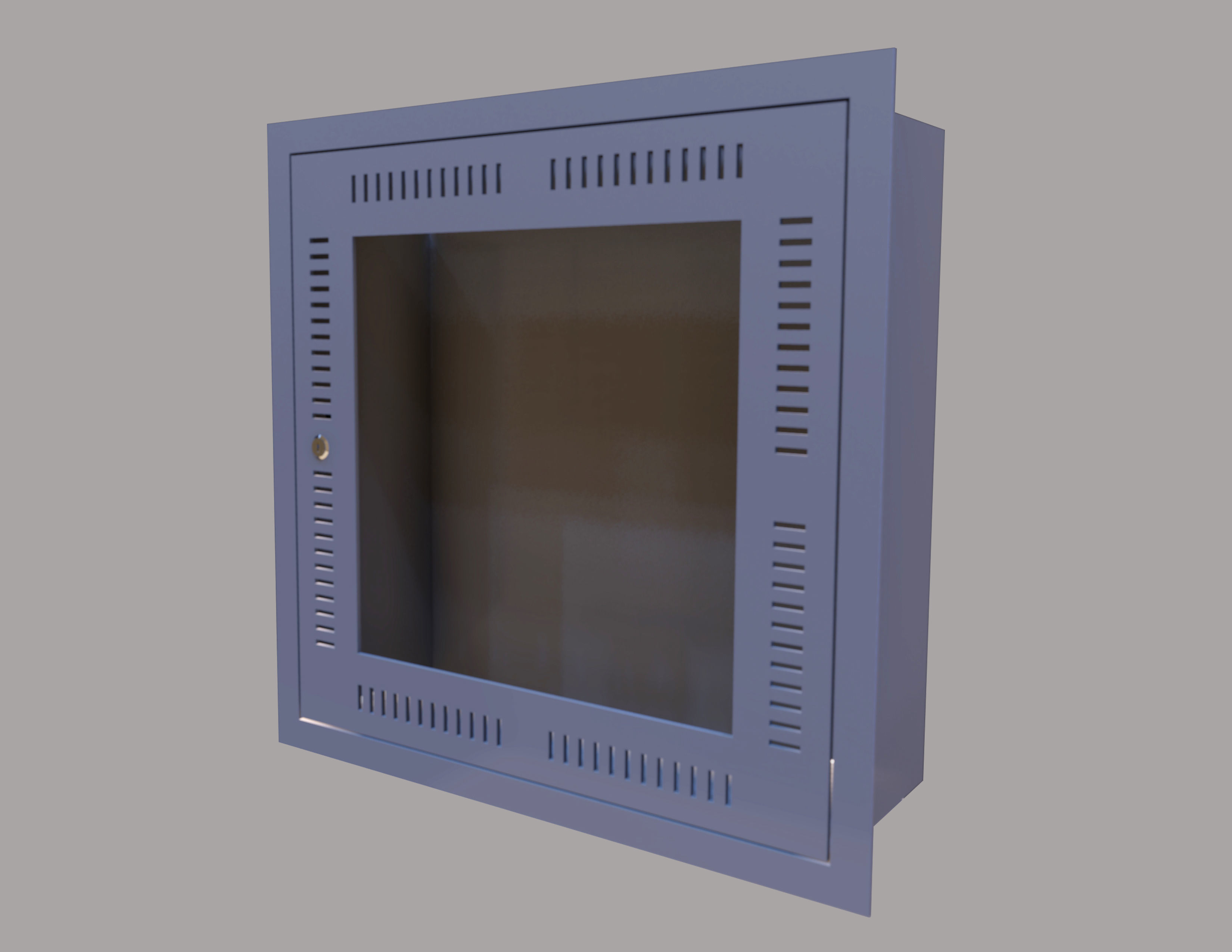 3D model Optical Network Unit Box for internet VR / AR / low-poly ...