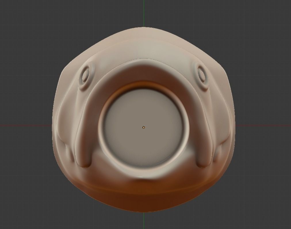 Fish head salt shaker 3D model 3D printable | CGTrader