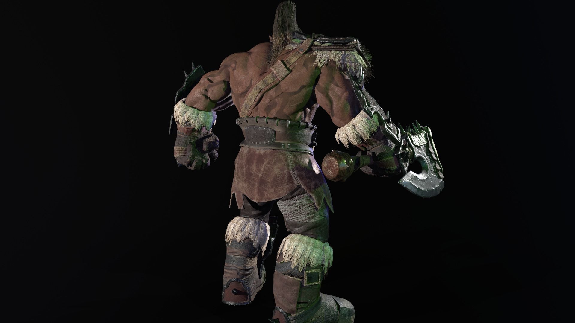 3D model Orc Warcraft VR / AR / low-poly | CGTrader