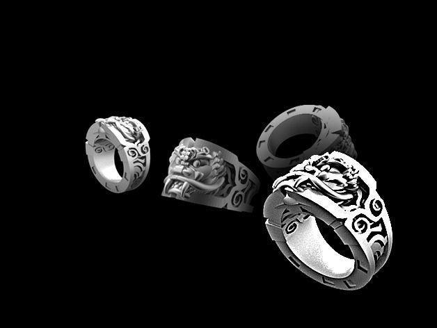 Ring Dokkaebi 3D model | CGTrader