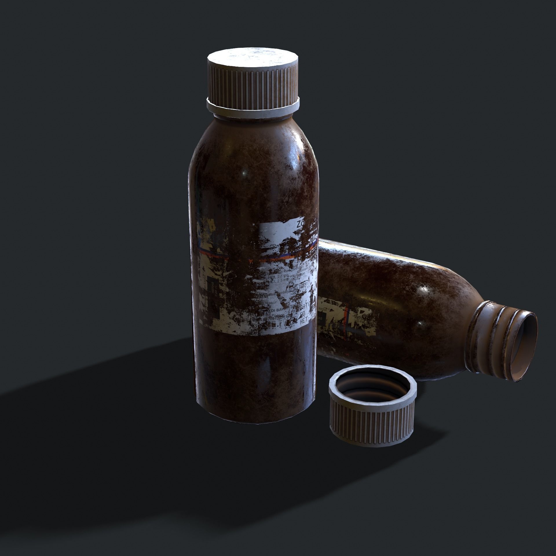 3D model Lean Bottle VR / AR / low-poly | CGTrader