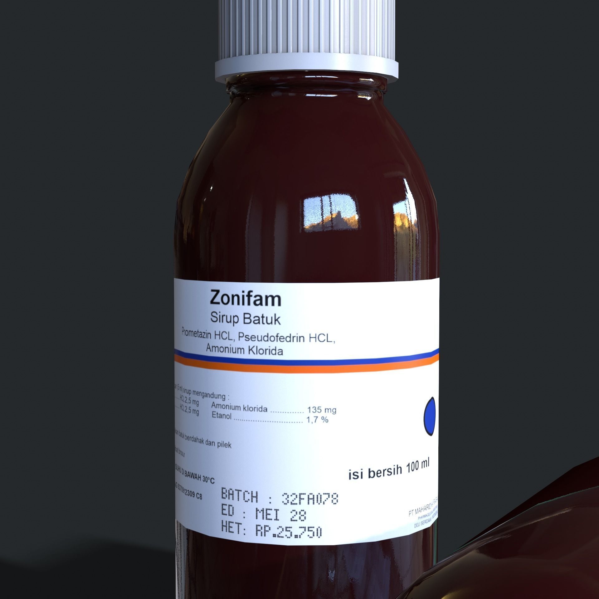3D model Lean Bottle VR / AR / low-poly | CGTrader