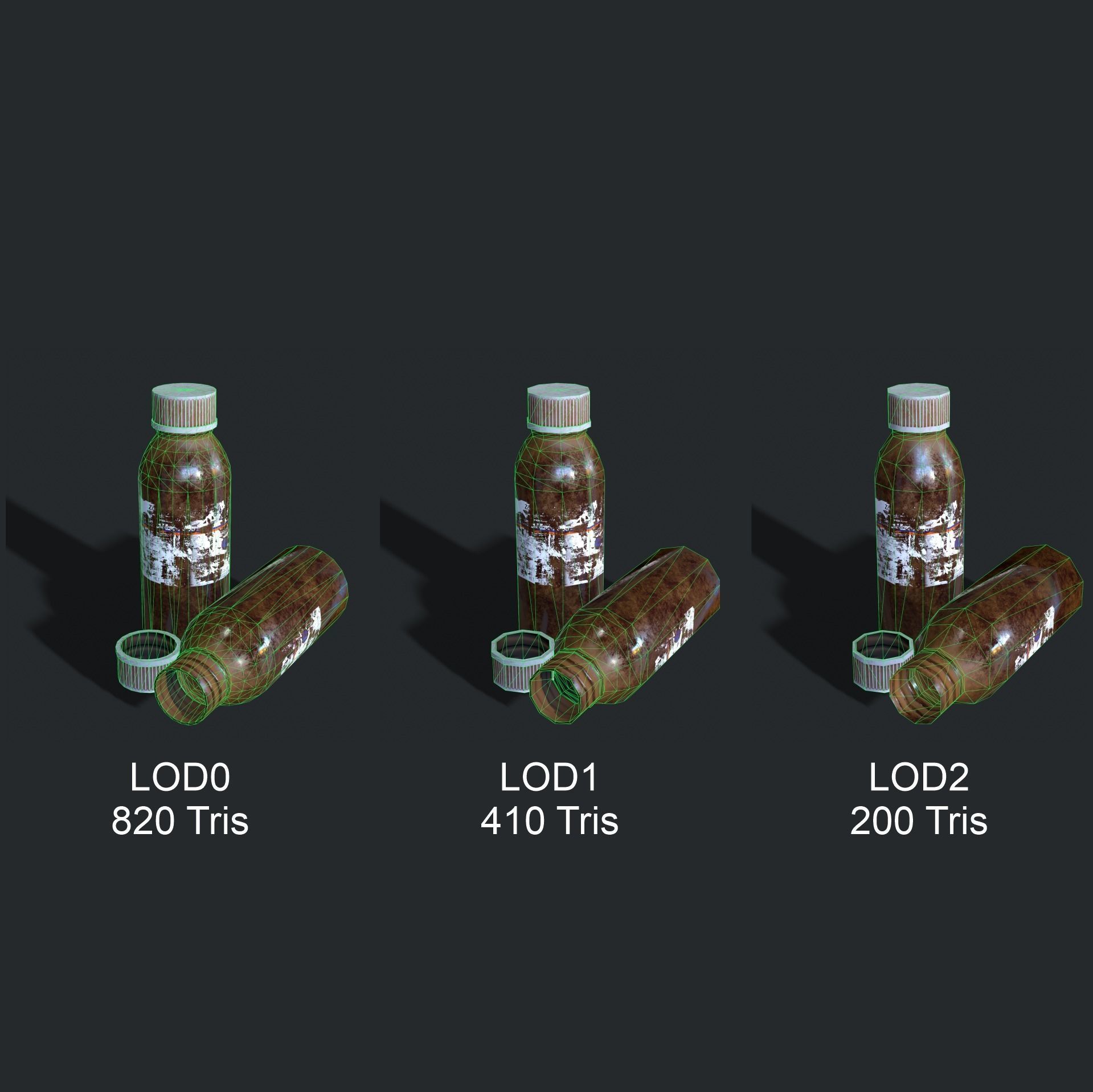 3D model Lean Bottle VR / AR / low-poly | CGTrader