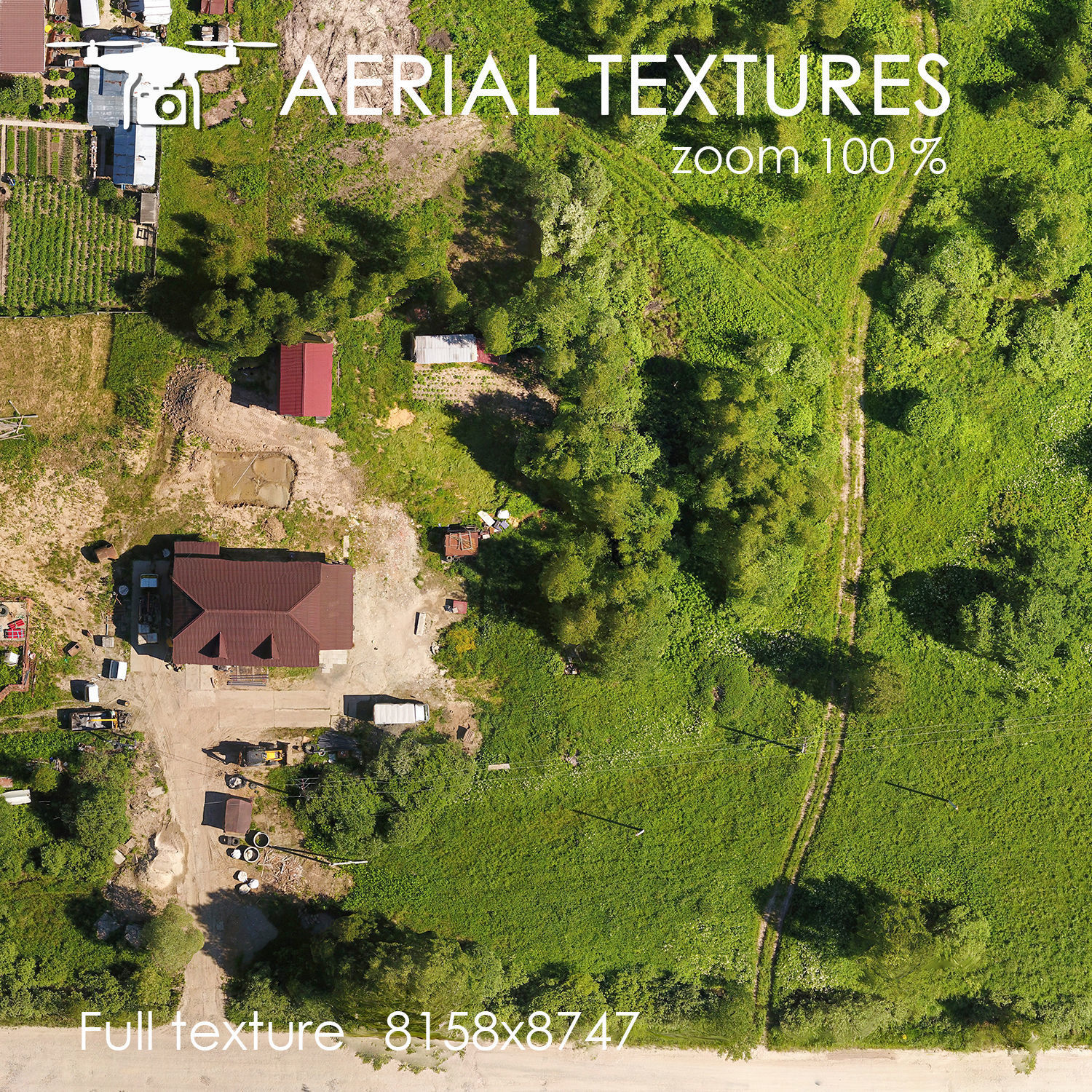 Texture Aerial texture 248 VR / AR / low-poly | CGTrader