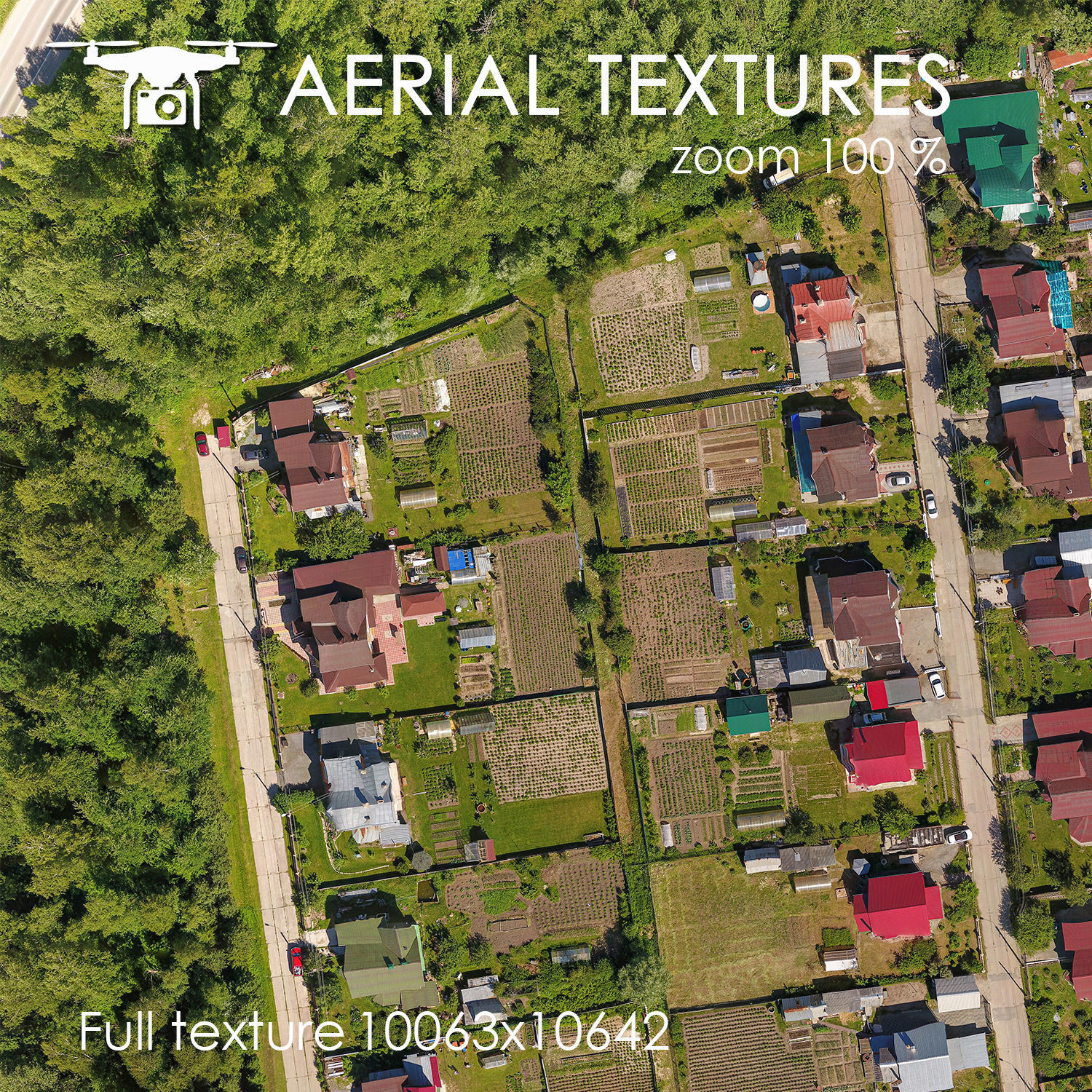 Texture Aerial texture 256 VR / AR / low-poly | CGTrader