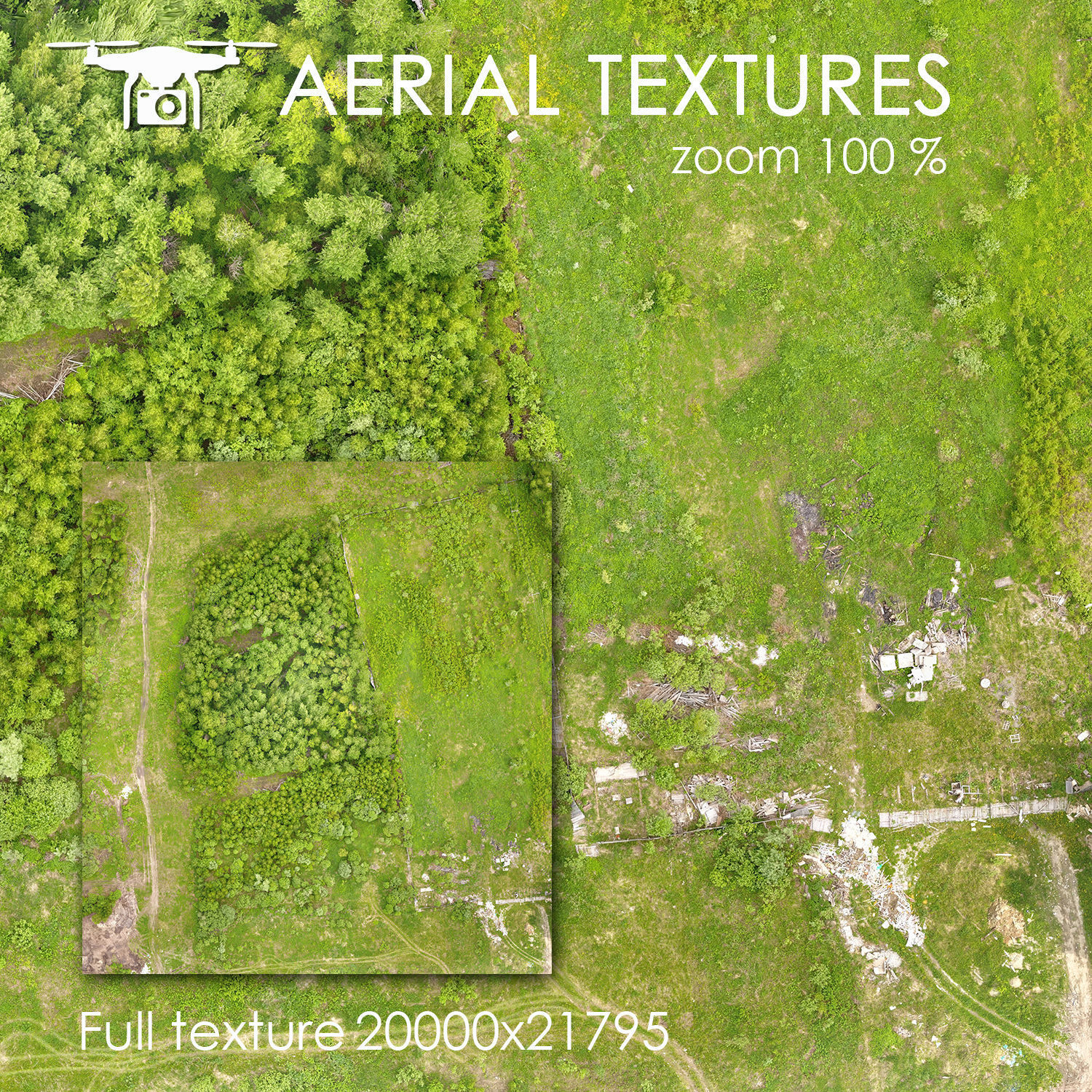 Texture Aerial texture 272 VR / AR / low-poly | CGTrader