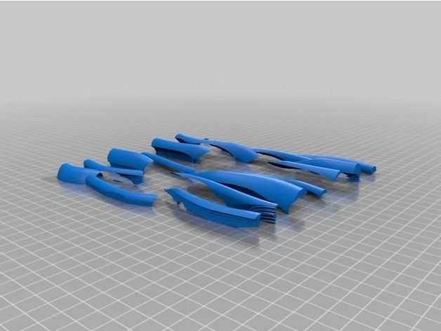 Wall Tile dual color 3D model 3D printable | CGTrader