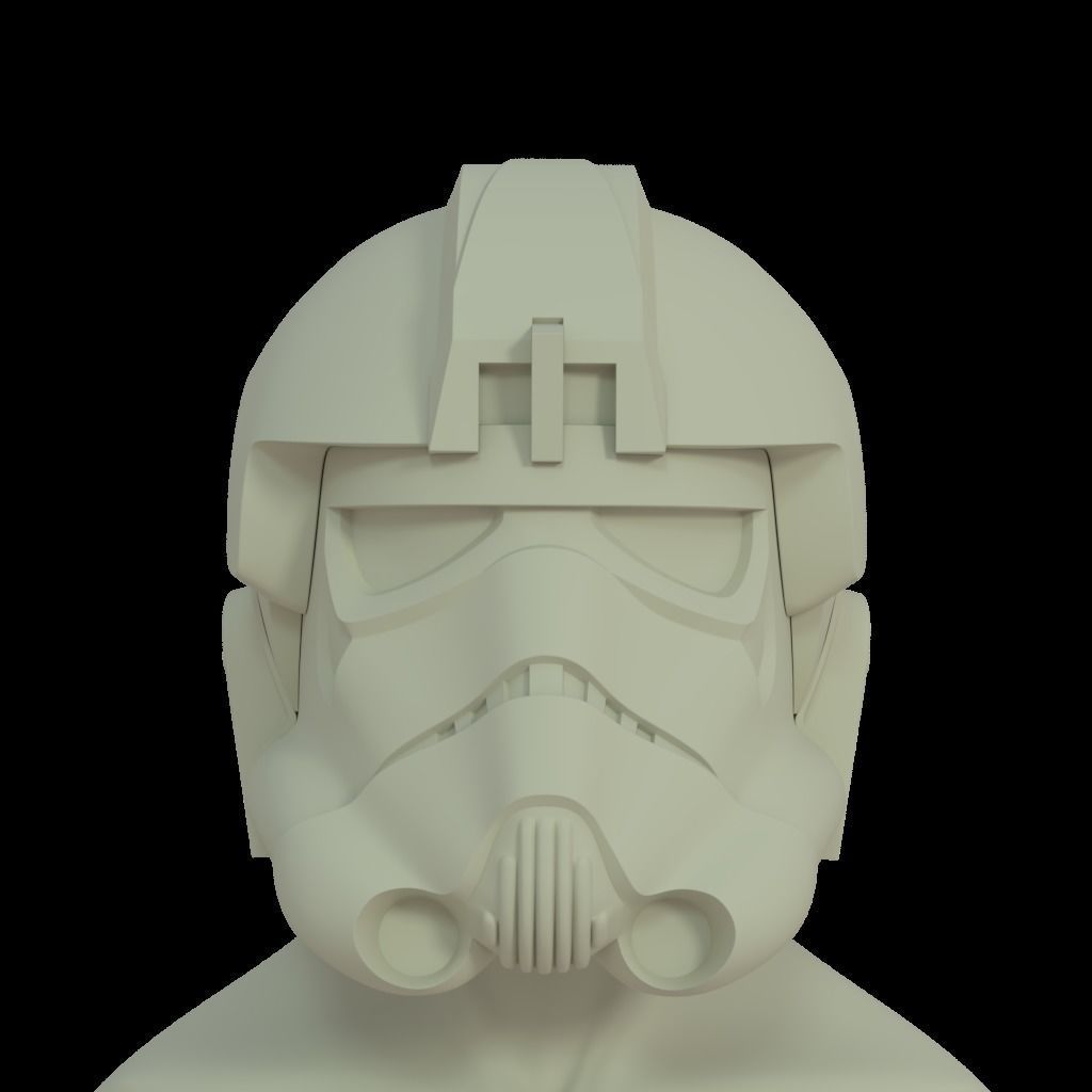 TIE Figheter Pilot Helmet 3D model 3D printable | CGTrader
