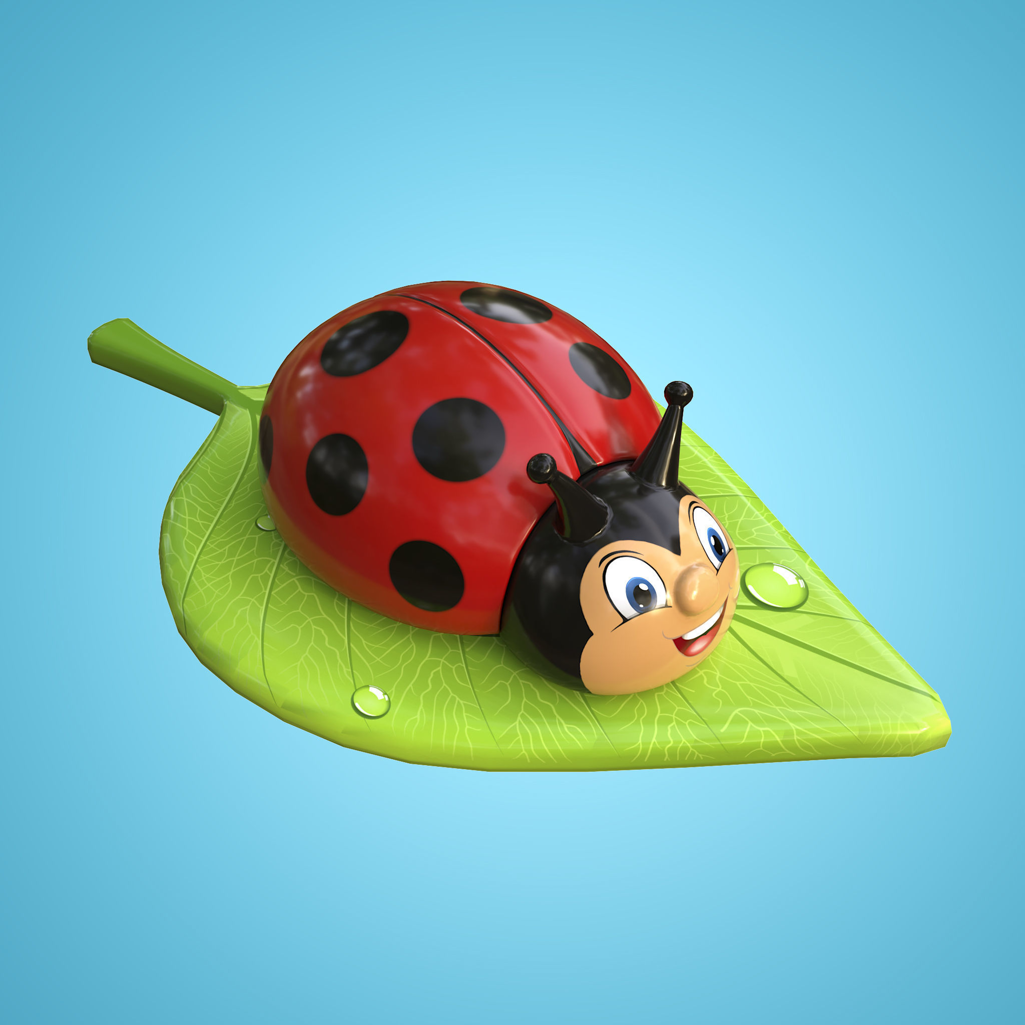 Ladybird 3D model | CGTrader