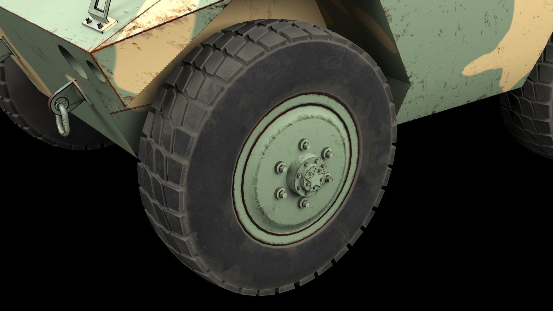 EE-9 Cascavel free VR / AR / low-poly 3D model | CGTrader