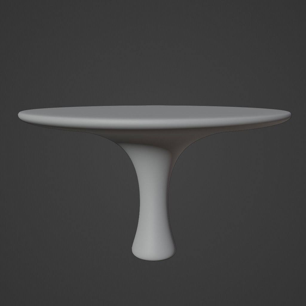 utopia dining table 3D model | CGTrader