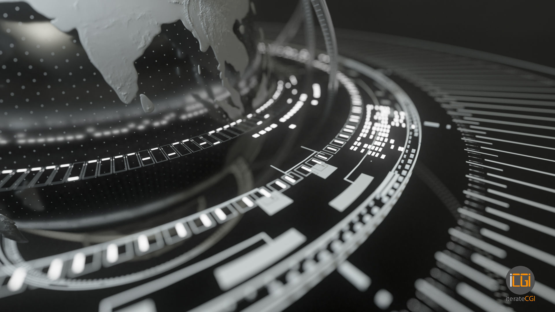 Globe 3D animation set 3D model animated | CGTrader