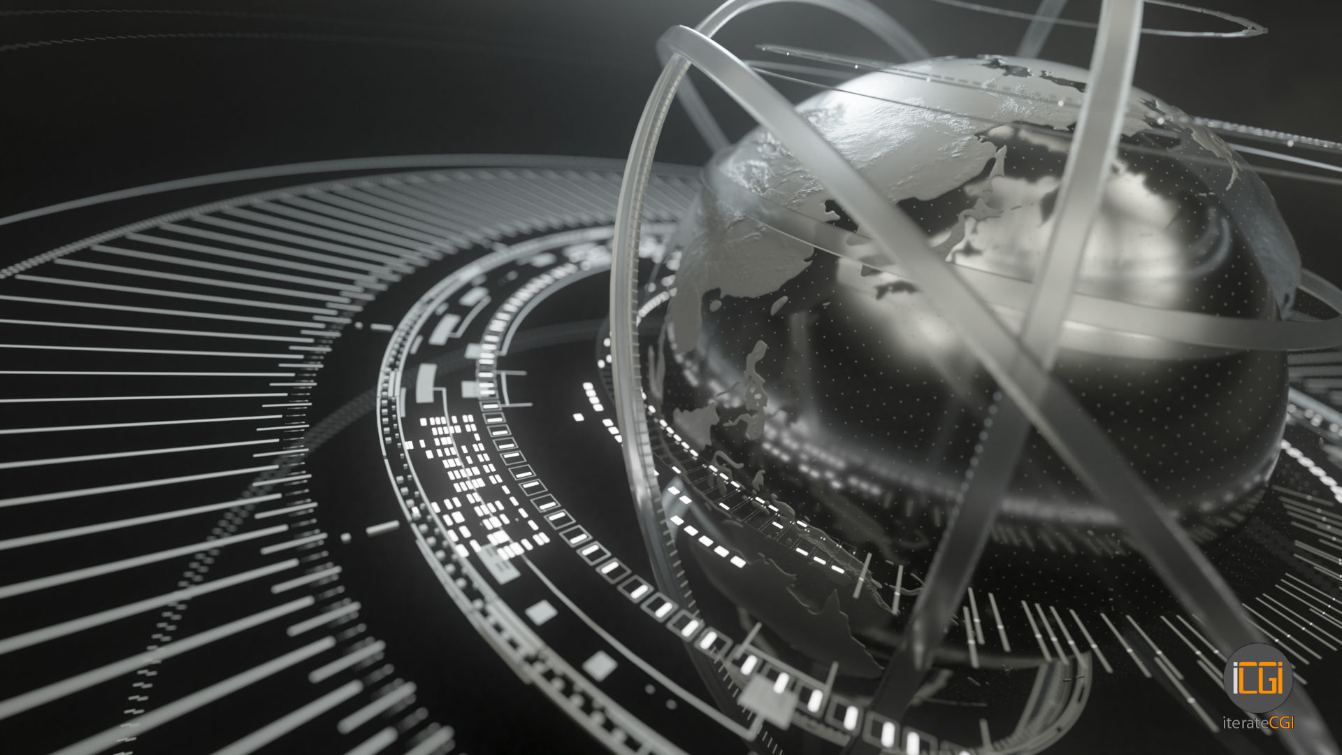 Globe 3D animation set 3D model animated | CGTrader