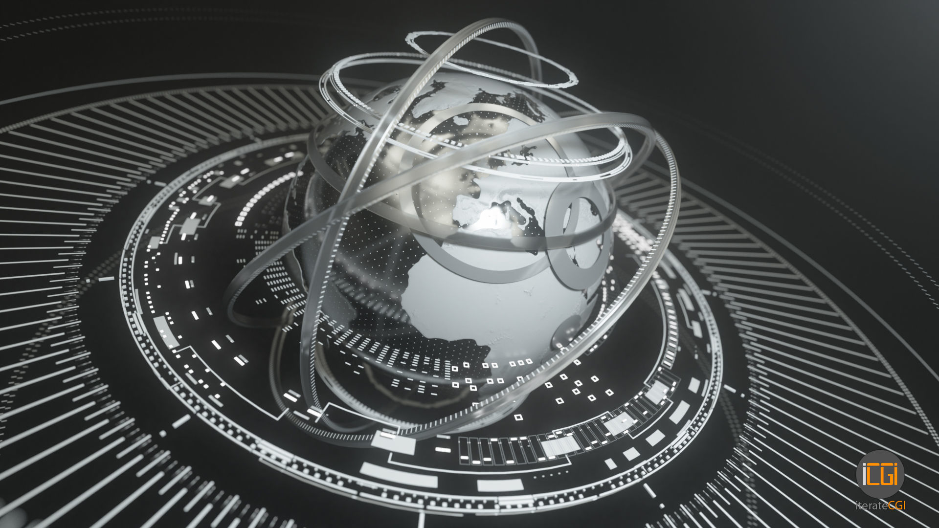 Globe 3D animation set 3D model animated | CGTrader