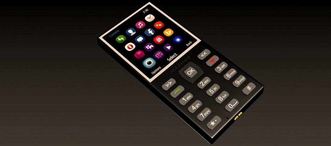 Low poly Mobile phone 3d model VR / AR ready | CGTrader