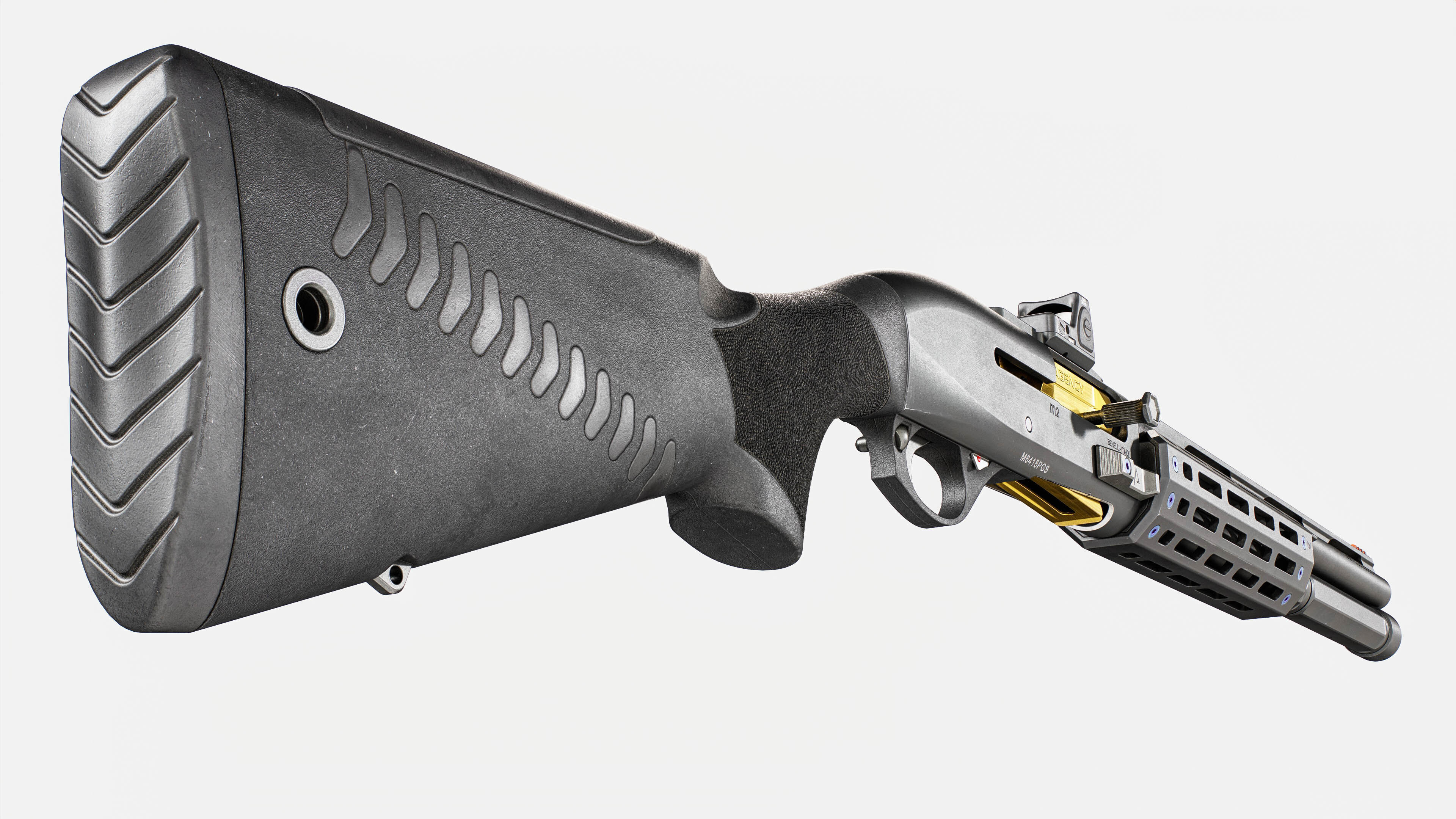 3D model Agency Arms Benelli M2 12 Gauge Shotgun VR / AR / low-poly ...