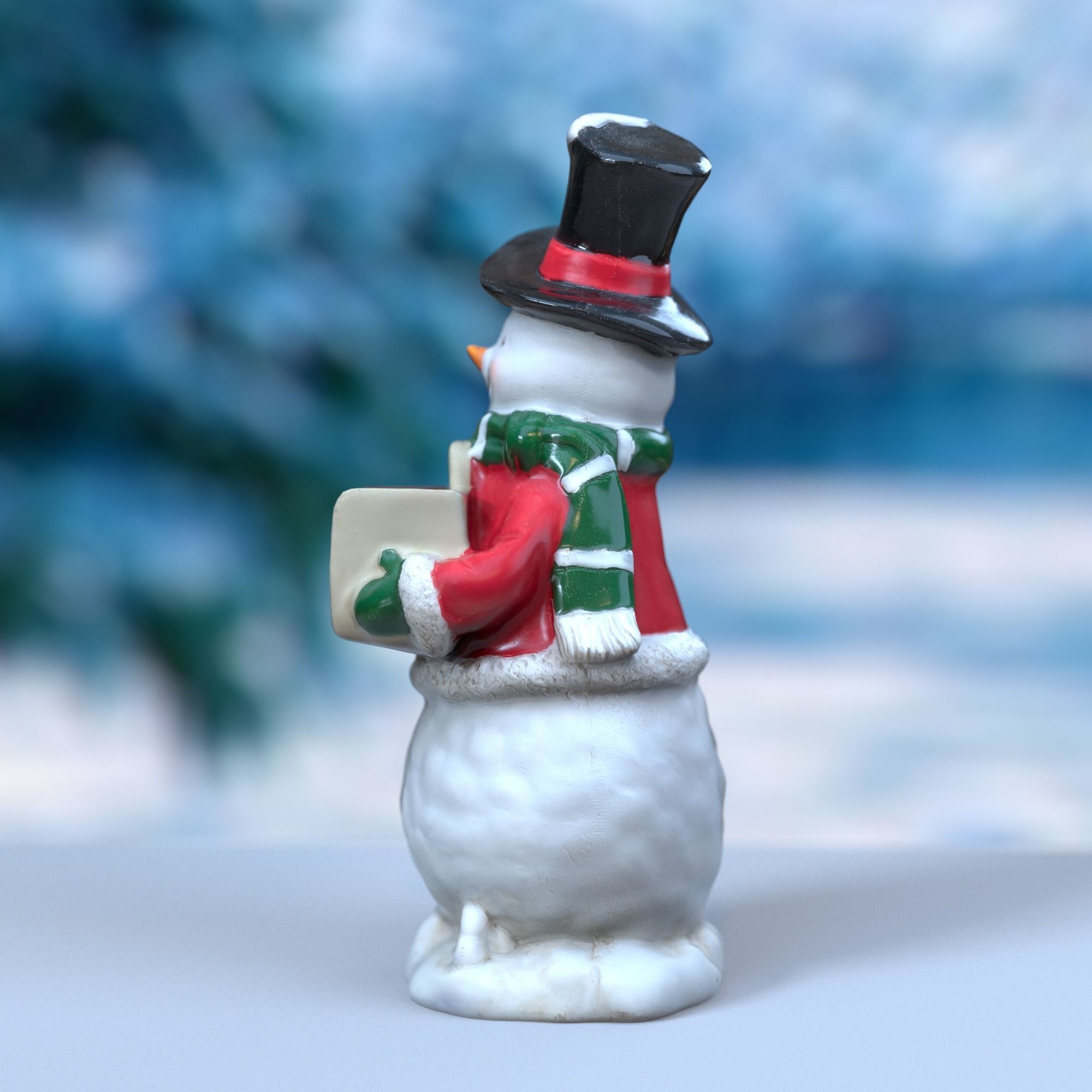 3D model Snowman Christmas 3D model scan VR / AR / low-poly | CGTrader