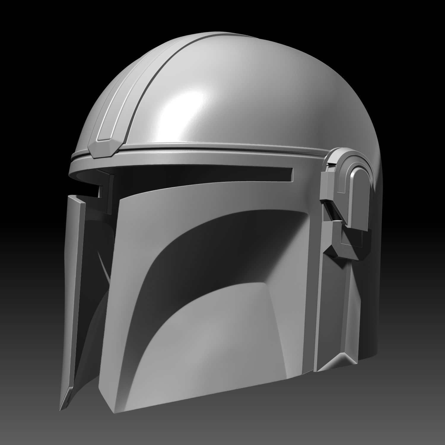 Mandalorian Helmet 3D Printable Model 3D model 3D printable | CGTrader