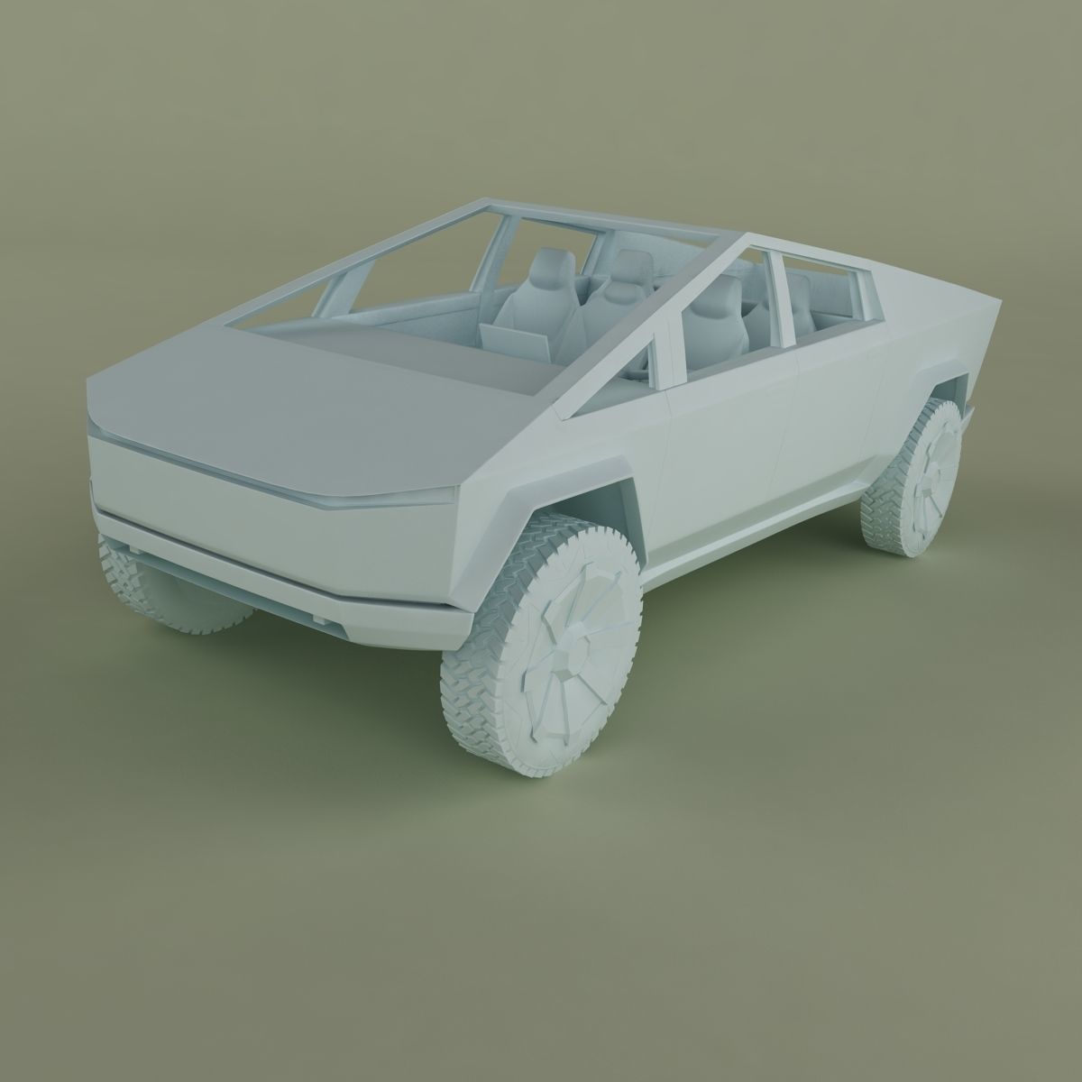 Tesla Cybertruck 3D model | CGTrader