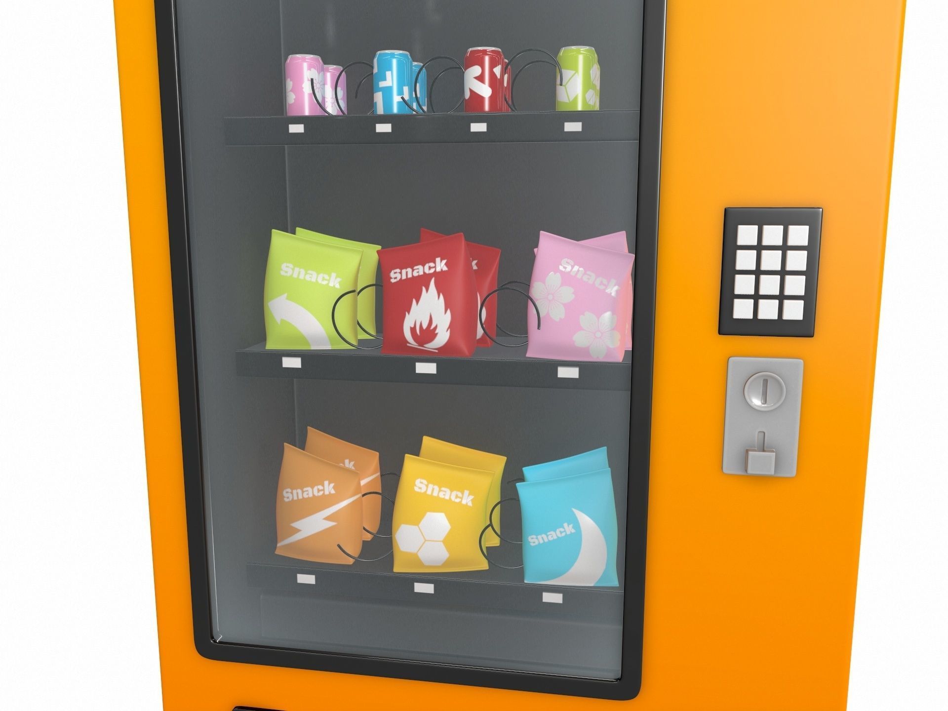 Vending Machine 3D model | CGTrader