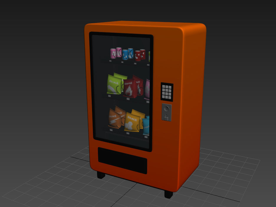 Vending Machine 3D model | CGTrader