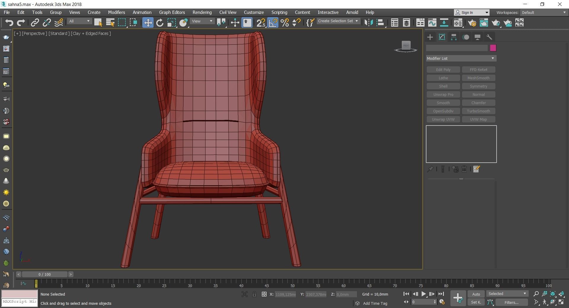 3D model Korus chair by David Fox 3d model VR / AR / low-poly | CGTrader