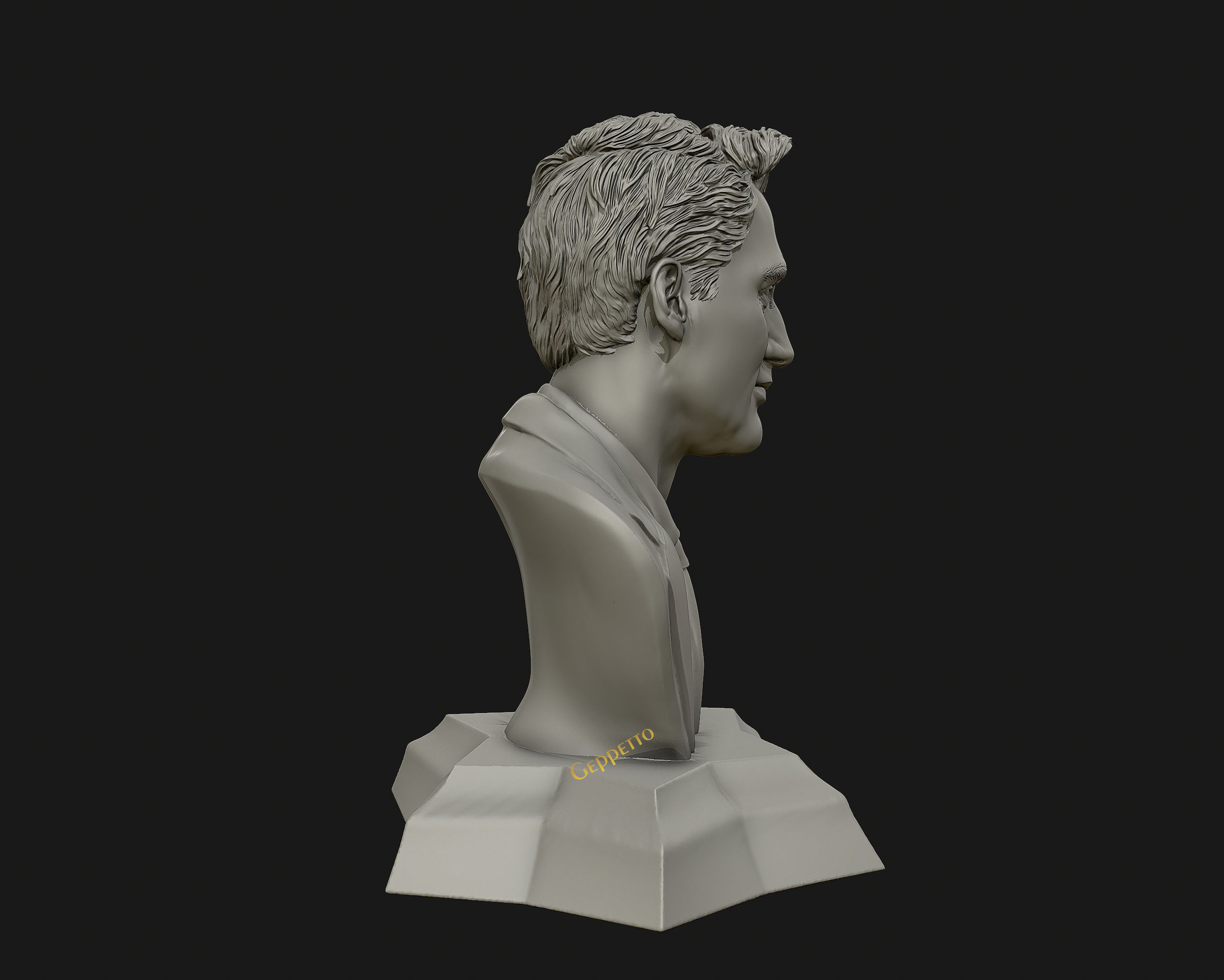 Justin Trudeau 3D portrait Ready to 3D print 3D model 3D printable ...