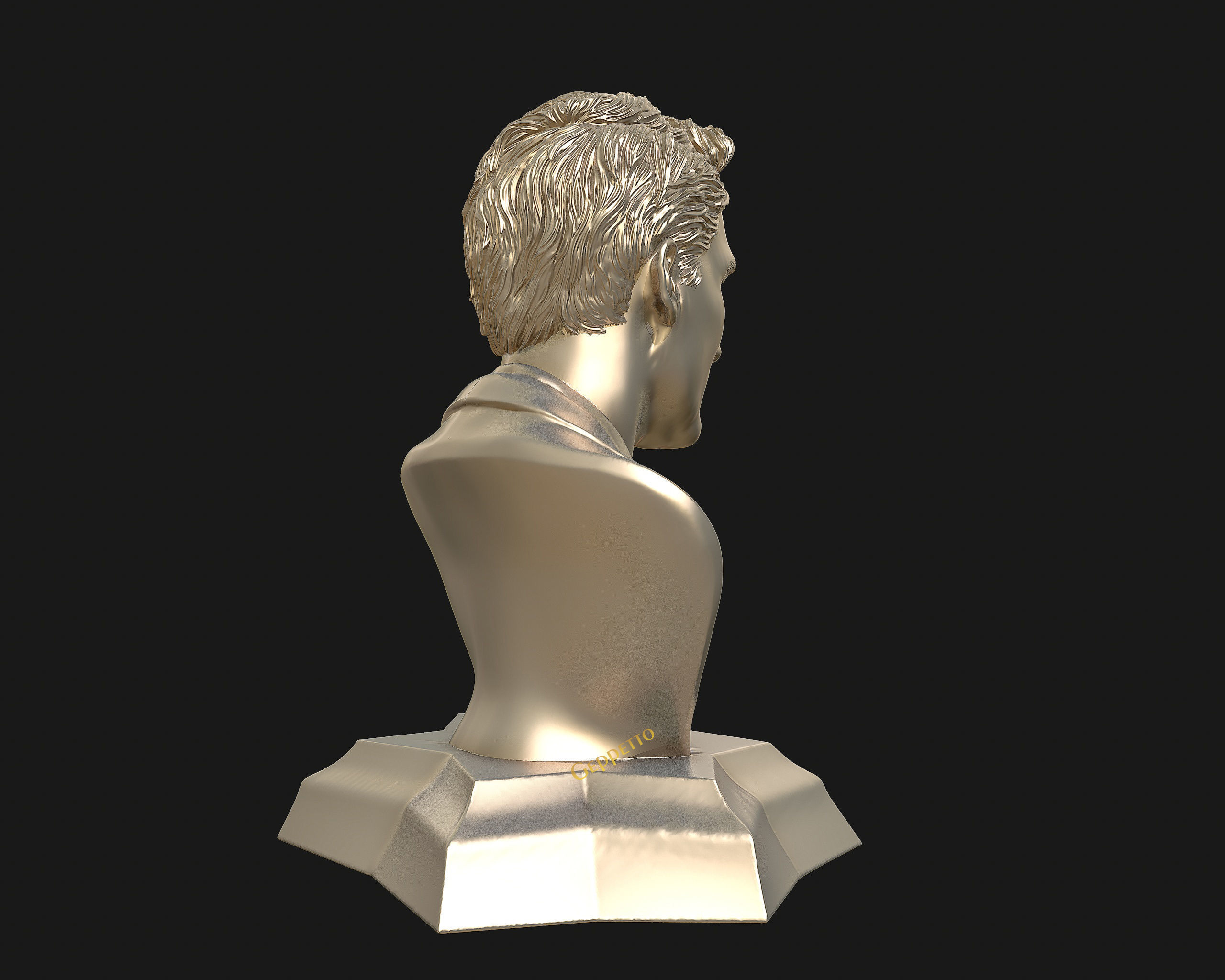 Justin Trudeau 3D portrait Ready to 3D print 3D model 3D printable ...
