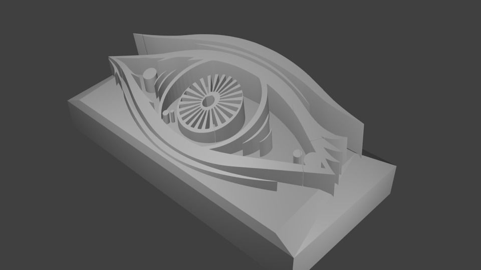 the eye free 3D model 3D printable | CGTrader