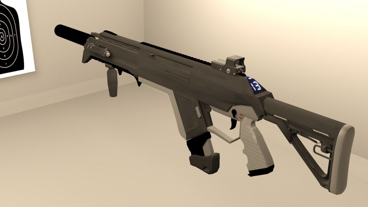 XR-305 RIFLE 3D model | CGTrader