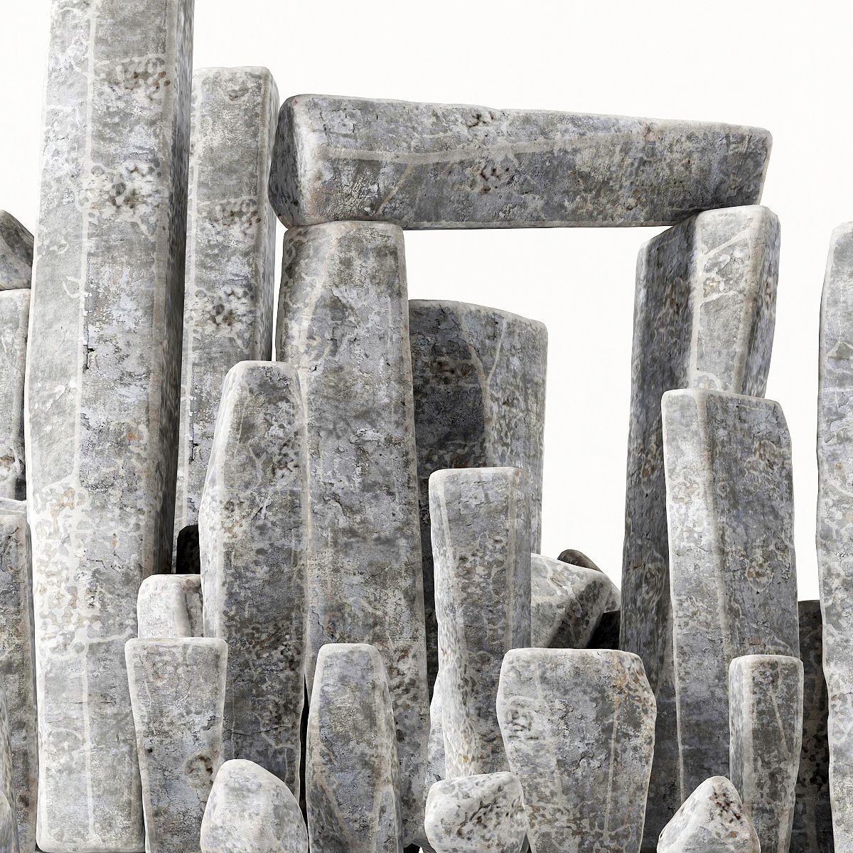 Stone rock block 3D model | CGTrader