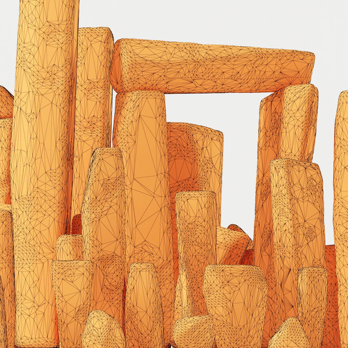 Stone rock block 3D model | CGTrader