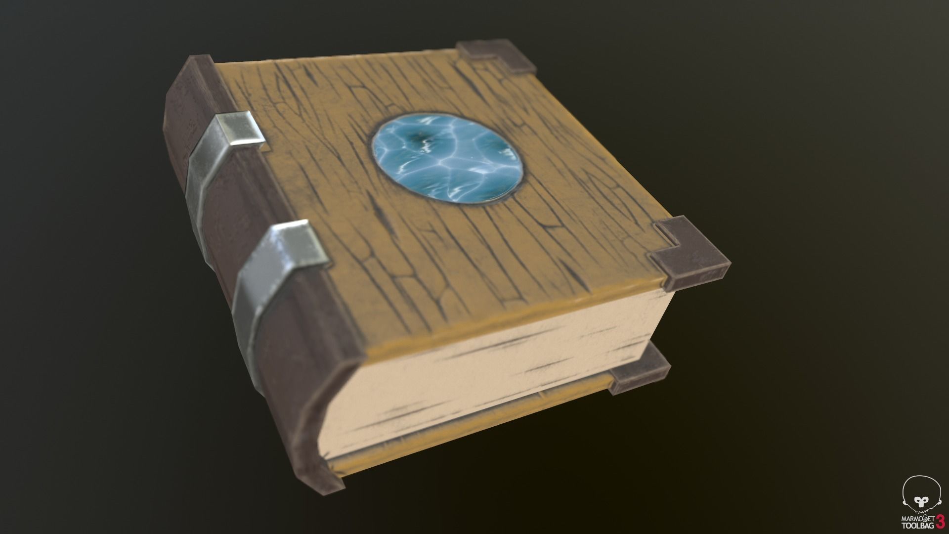3D model Stylized Magic Book VR / AR / low-poly | CGTrader