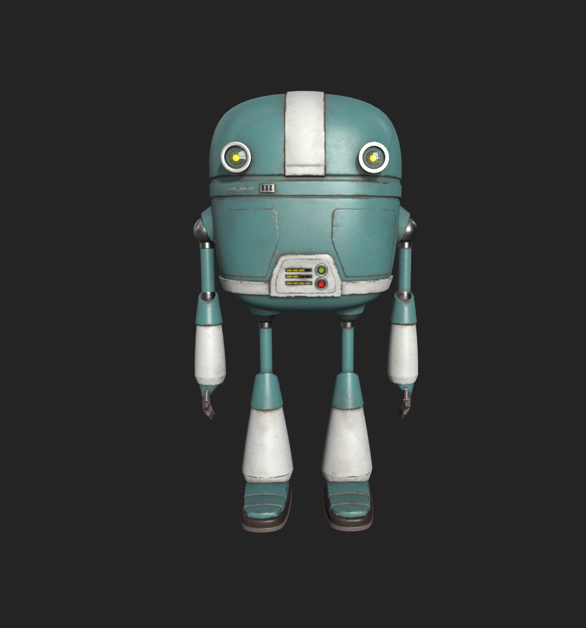 3D model Roby 335 VR / AR / low-poly | CGTrader