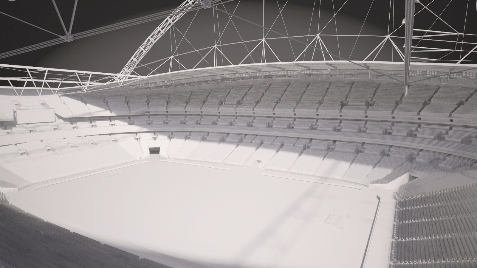 Wembley Stadium London at Day and Night 3D model | CGTrader