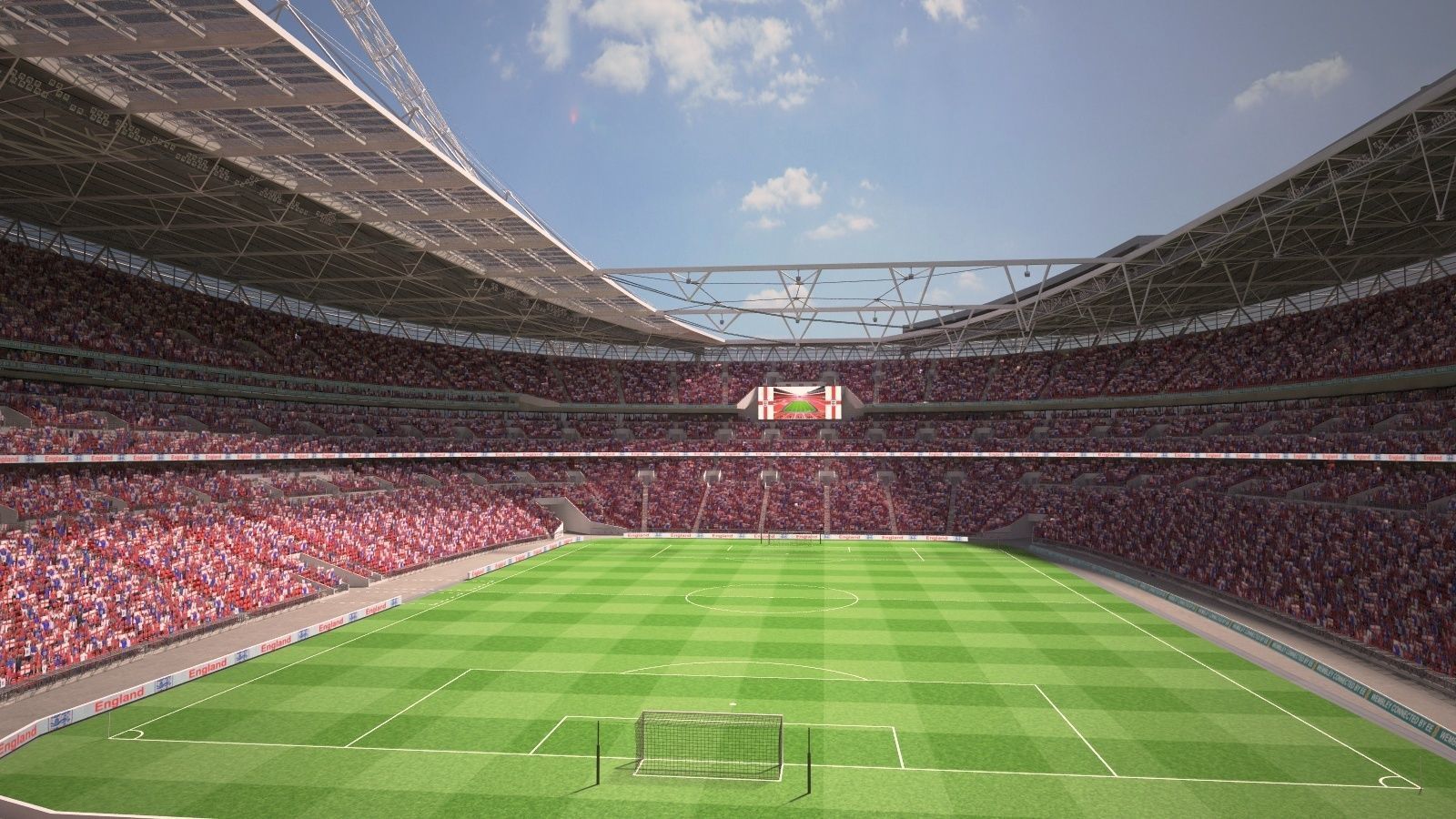 Wembley Stadium London at Day and Night 3D model | CGTrader