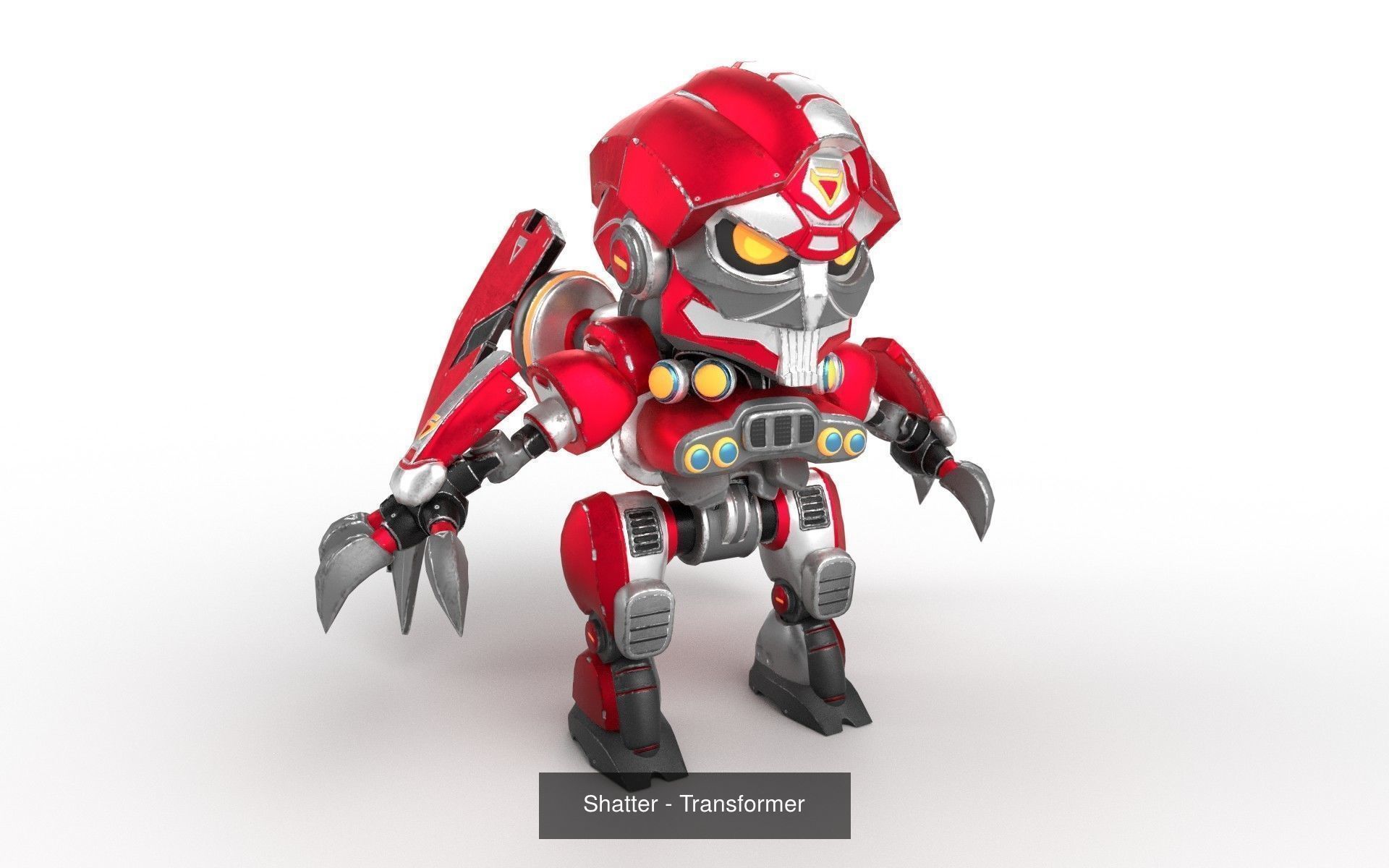 3D Model Collection Robots Pack VR / AR / low-poly | CGTrader