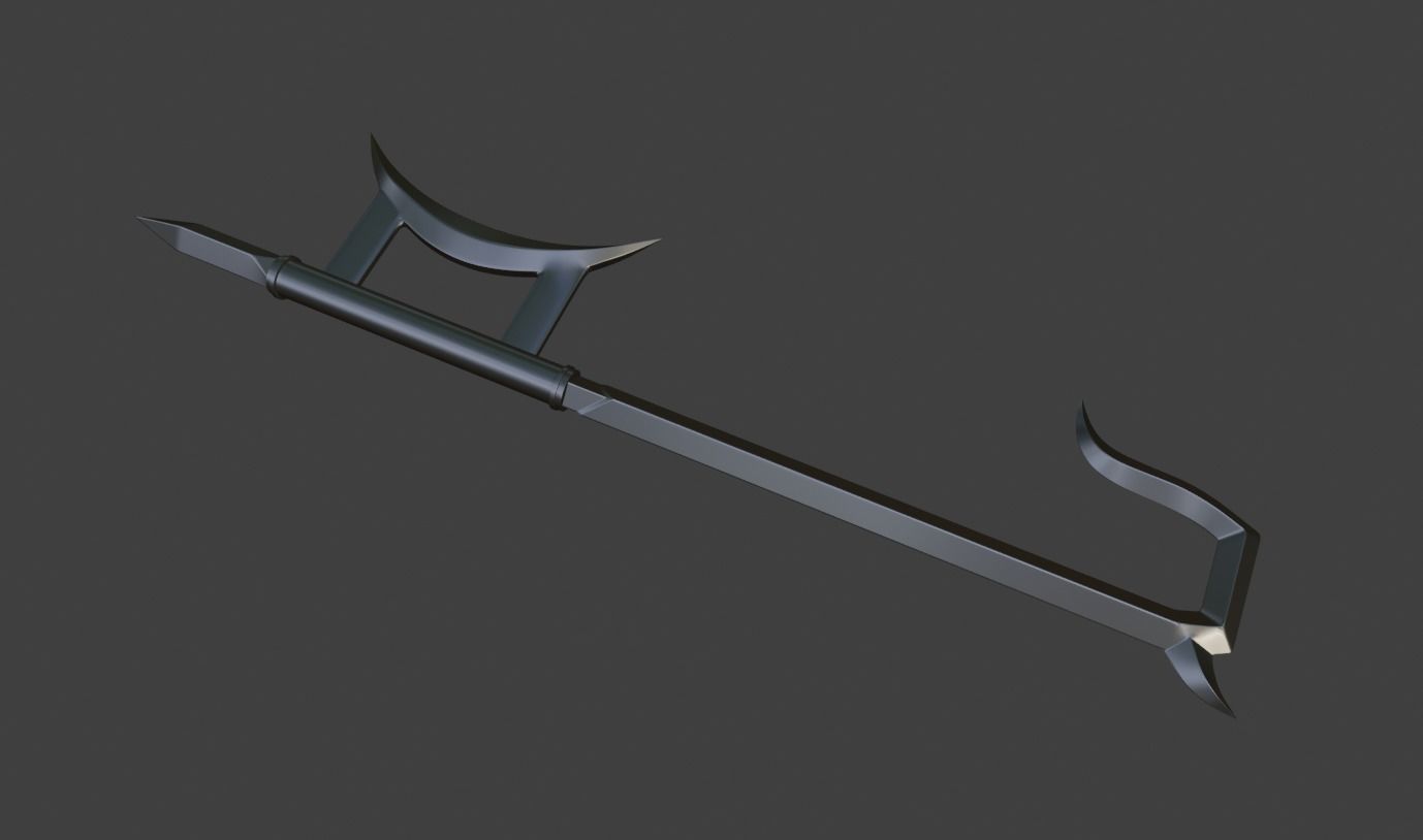 Kabal Weapon sword Blades of Vengeance from Mortal Kombat 11 3D model ...