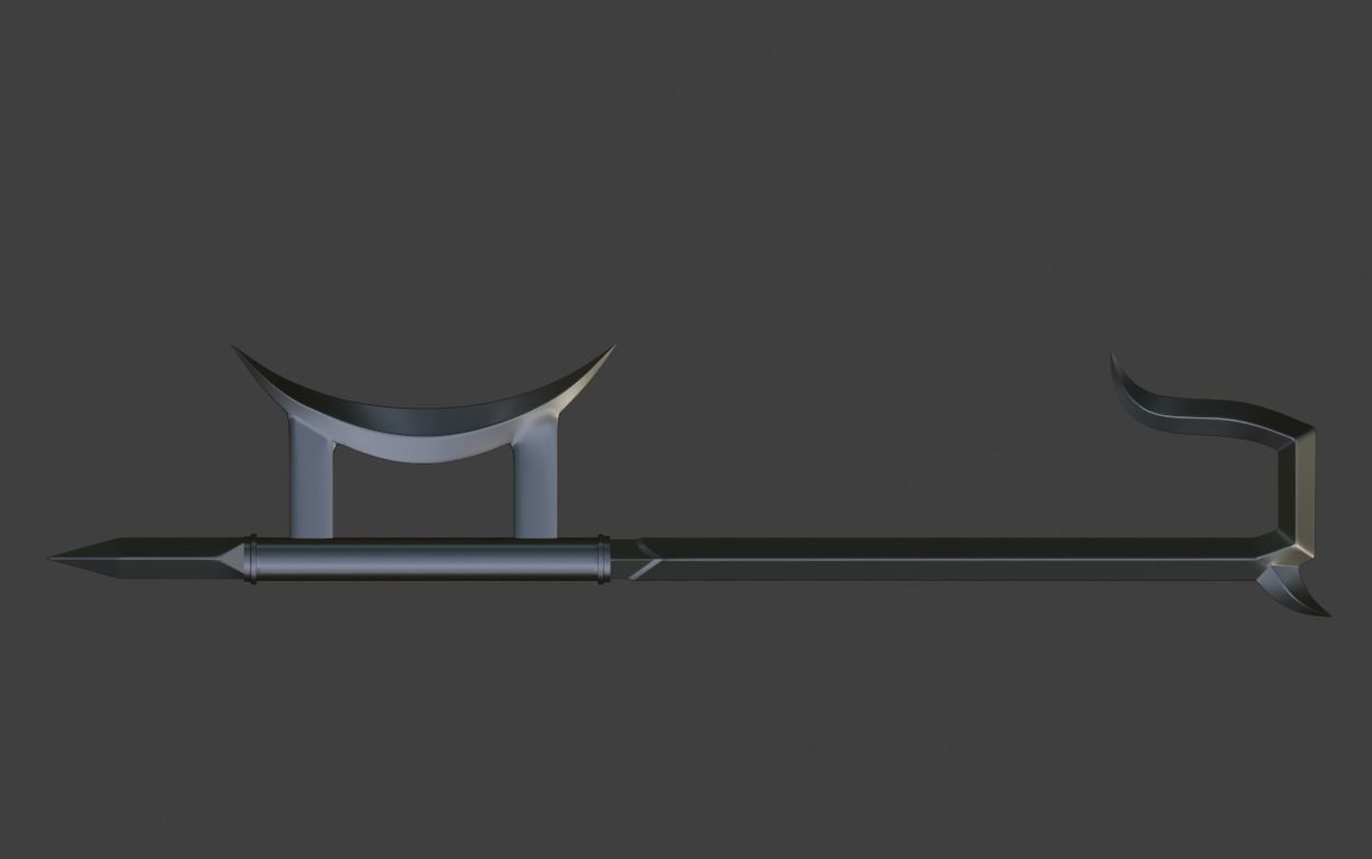 Kabal Weapon sword Blades of Vengeance from Mortal Kombat 11 3D model ...