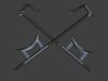 Kabal Weapon sword Blades of Vengeance from Mortal Kombat 11 3D model ...