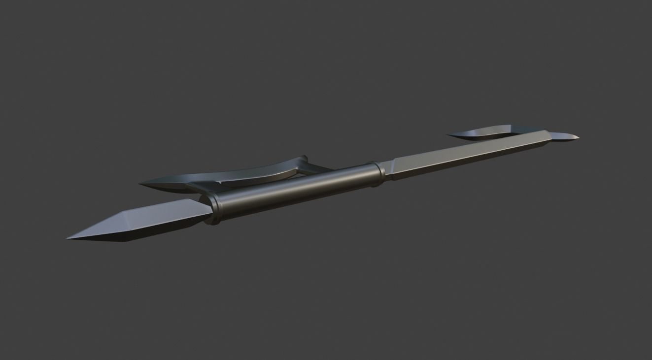 Kabal Weapon sword Blades of Vengeance from Mortal Kombat 11 3D model ...