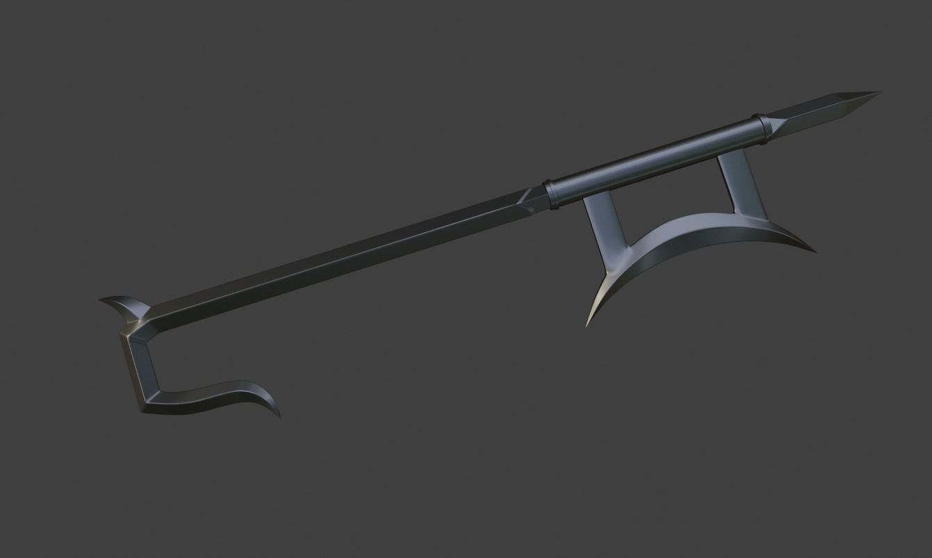 Kabal Weapon sword Blades of Vengeance from Mortal Kombat 11 3D model ...