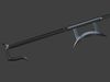 Kabal Weapon sword Blades of Vengeance from Mortal Kombat 11 3D model ...