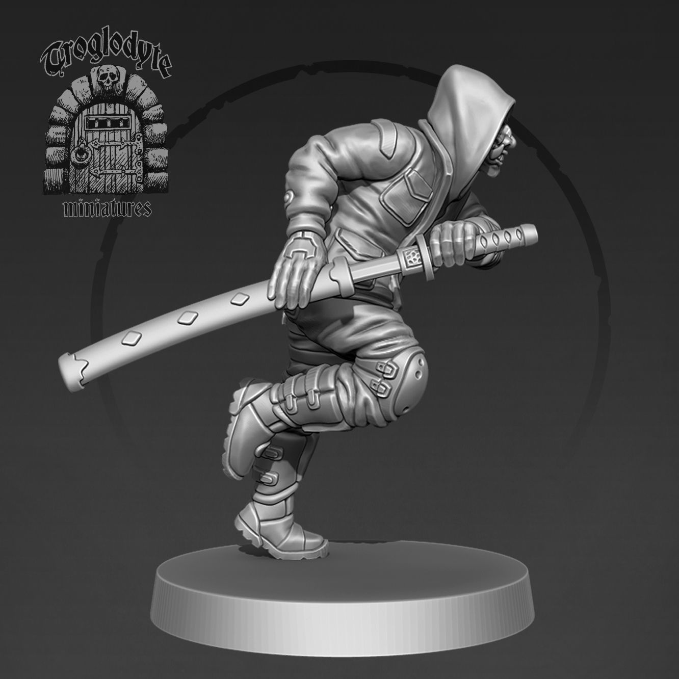 Cyber samurai 3D model 3D printable | CGTrader