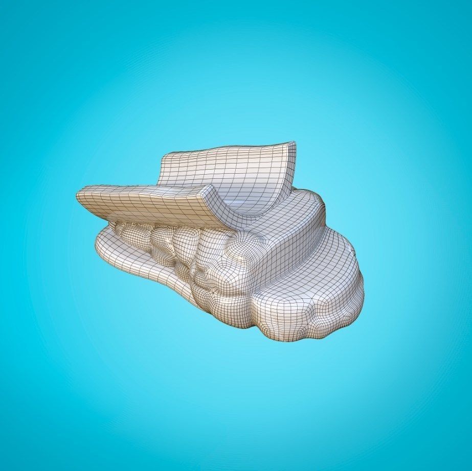 Chute Fiberglass Figure free 3D model | CGTrader