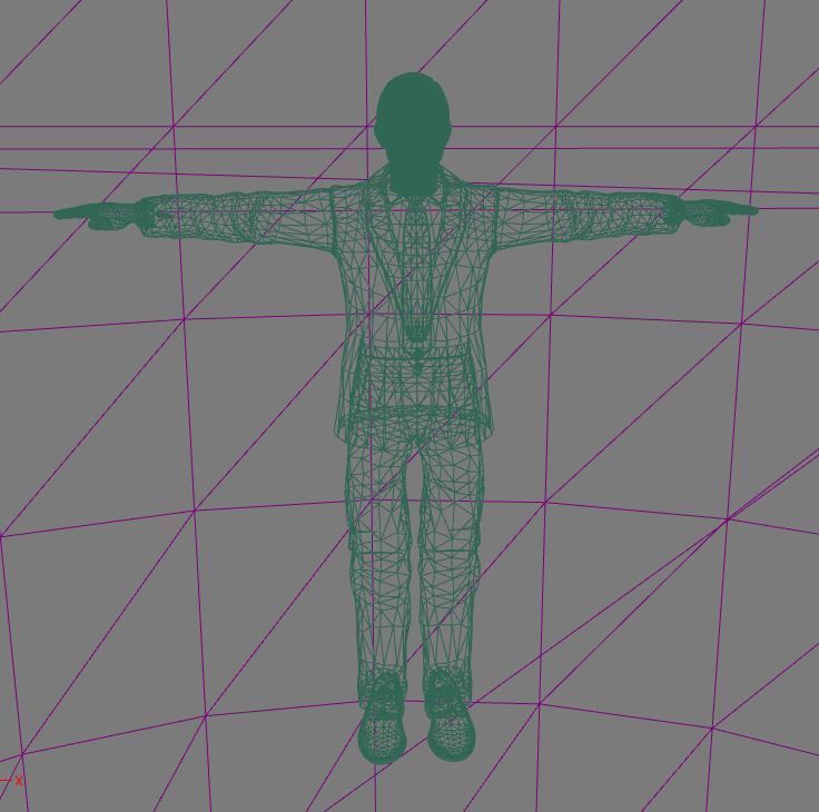 3D model Vladimir Putin Full Body T-Pose VR / AR / low-poly | CGTrader