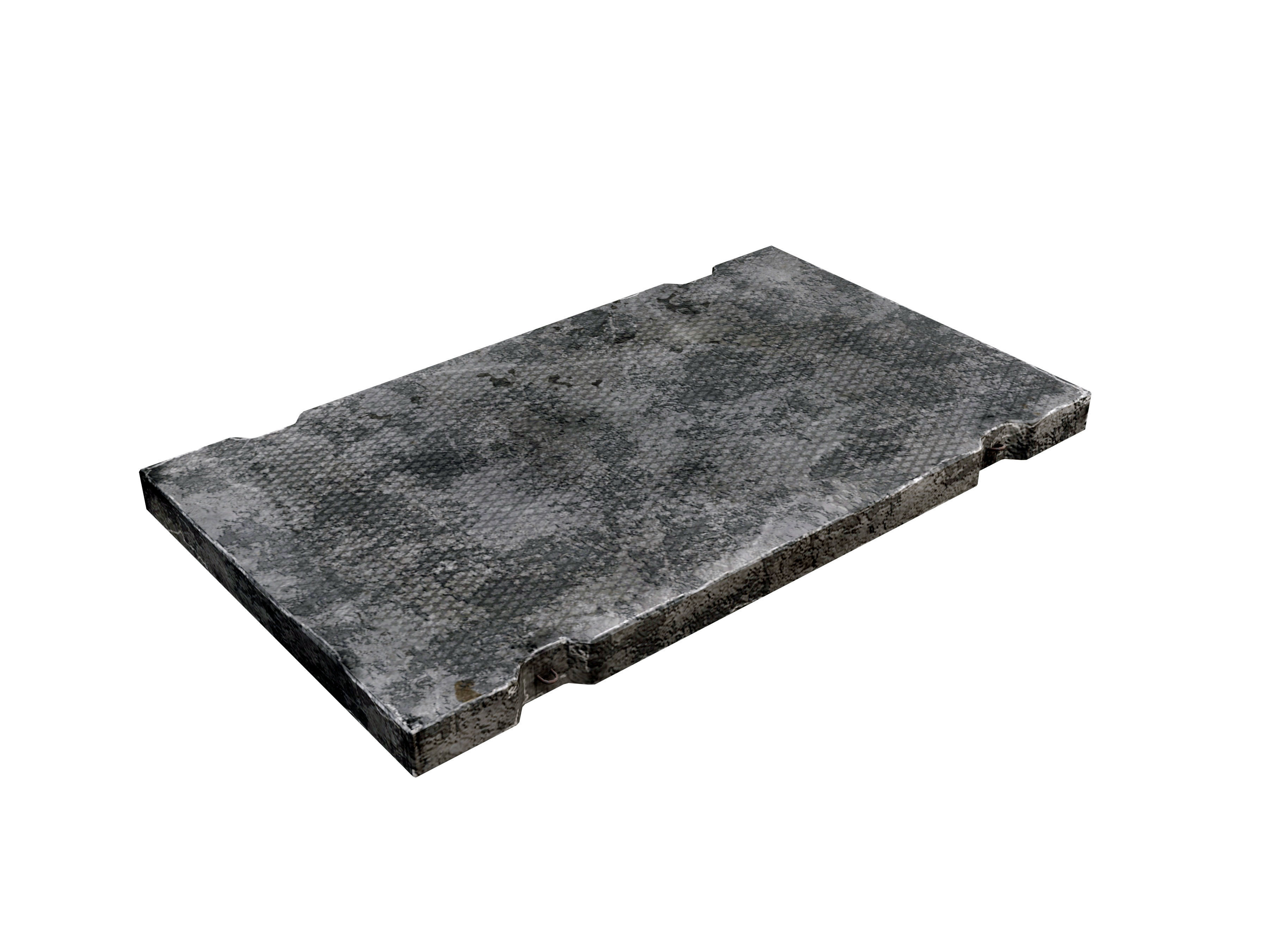 3D model Concrete slab for road VR / AR / low-poly | CGTrader